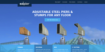 Ezipier Adjustable Steel Piers (Alternative To Timber & Concrete Stumps ...